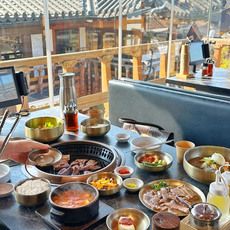 경주 황리단길 고기집 대릉갈비 가성비 좋았던 점심특선 네이버 블로그
