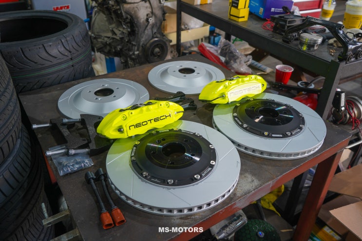 K5 DL3 네오테크 형광 4P & 리어확장 브레이크 튜닝 : 네이버 블로그