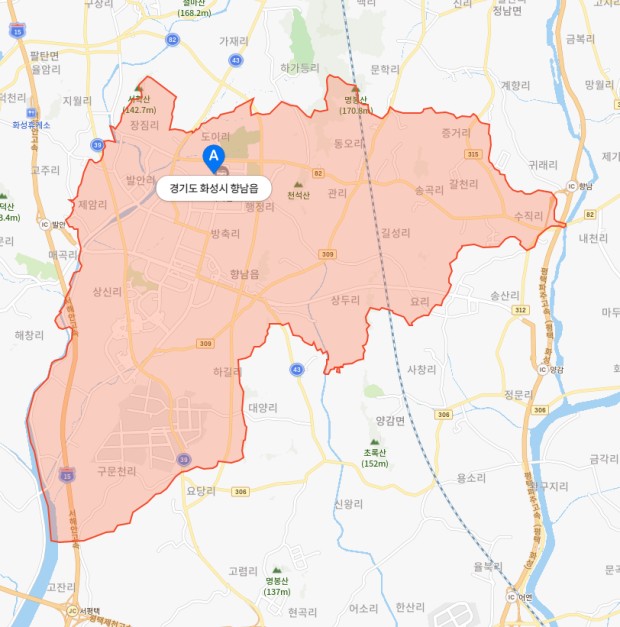 화성 향남에 투자해야 하는 이유향남읍 송곡리 주거 근생용지 계획관리 성장관리계획구역 82번 국도 확장 공사하는 인접 토지