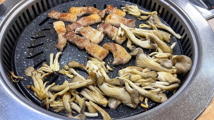 평택 조개터 삼겹살 맛집 합정동 고기집 된장박이 진성집 평일 저녁에도 사람 많은 곳 네이버 블로그