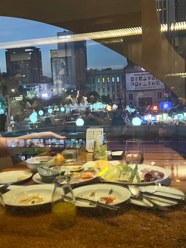 더플라자 호텔 뷔페 세븐스퀘어 주말 디너 방문 후기 : 네이버 블로그