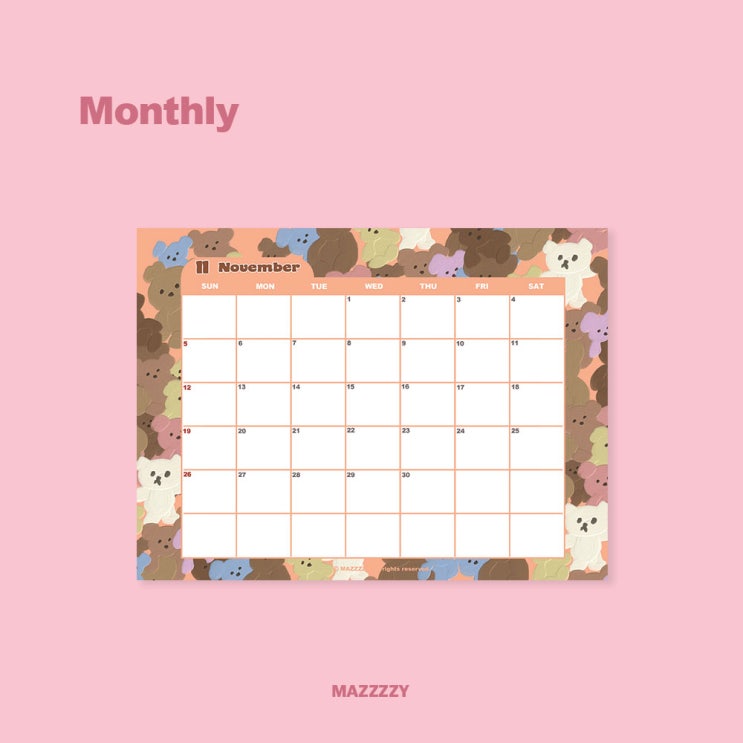 마찌(MAZZZZY) 2023년 11월 먼슬리 공유 : 네이버 블로그