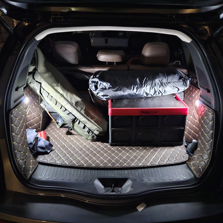 QM6 트렁크 등, 충전식 미니 LED 터치 조명으로 DIY 했어요 : 네이버 블로그