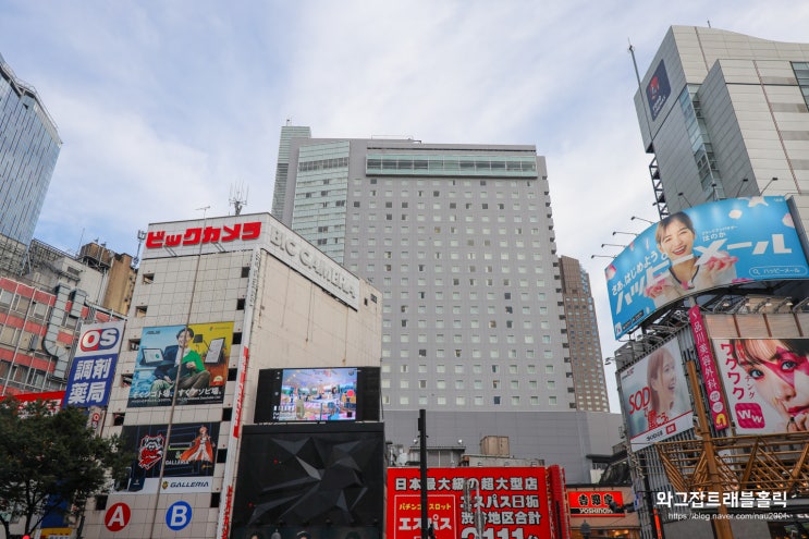 도쿄 시부야 호텔 추천 엑셀 호텔 도큐 시부야역 위치 좋은 숙소 네이버 블로그