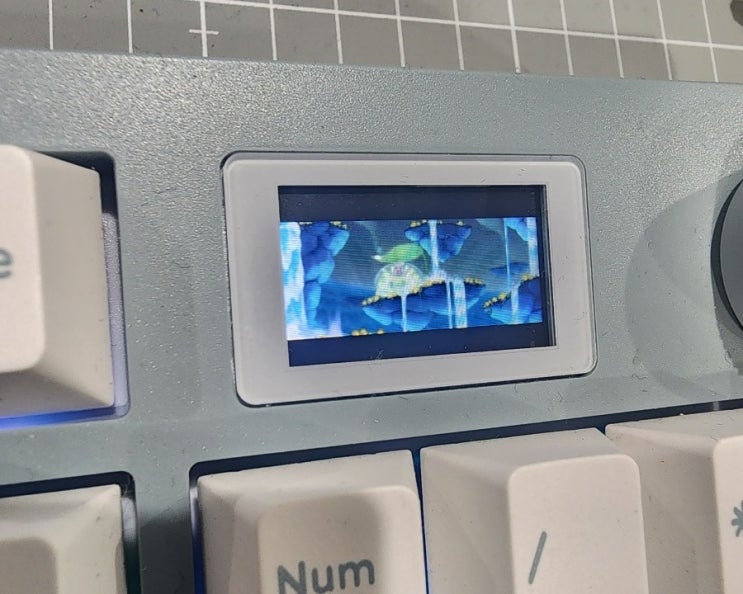 다얼유 a104 pro LCD 움짤 설정하는 법 : 네이버 블로그