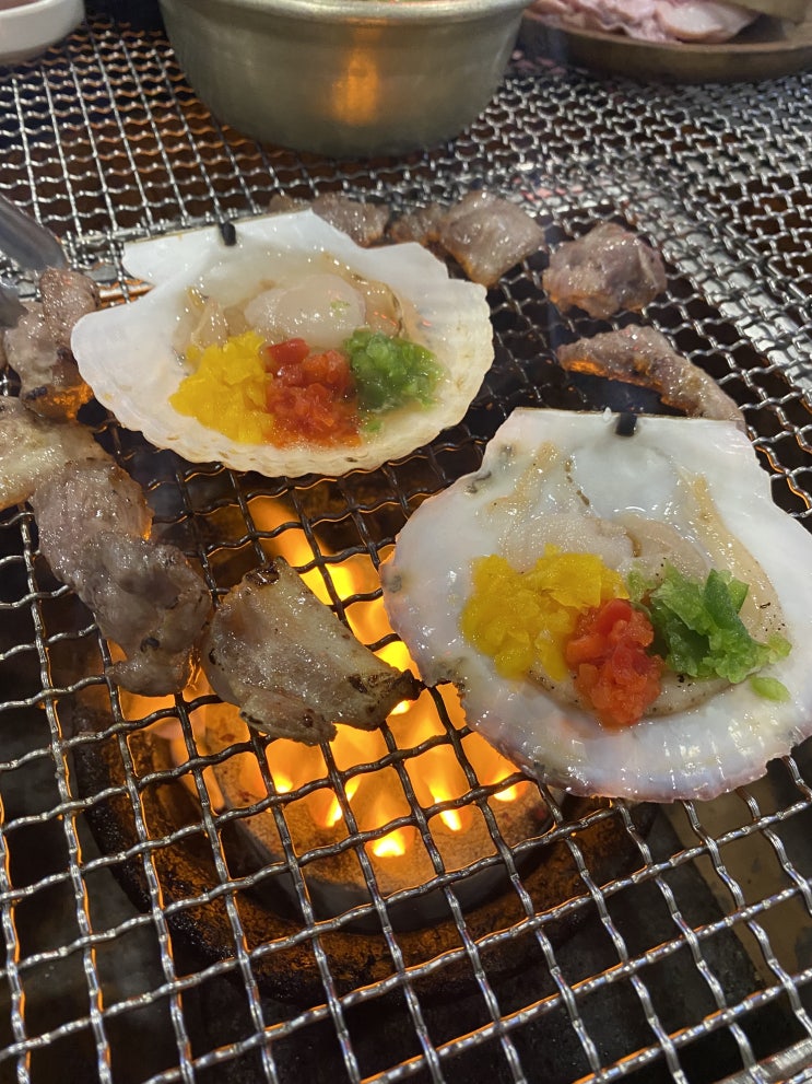 덕천고기집 조개구이를 같이 먹을 수 있는 맛집 돈먹은가리비 네이버 블로그