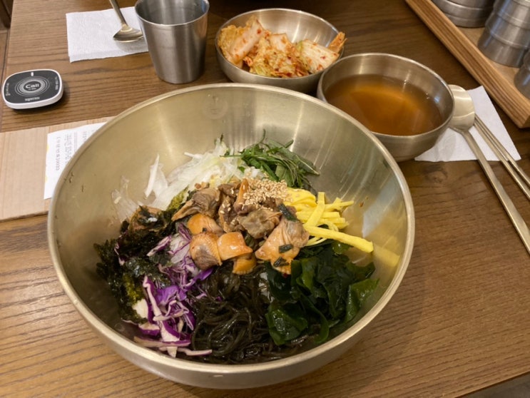 수원역 롯데몰 풍국면 부담없는 깔끔한 식사 꼬막해초비빔밥 얼큰닭칼국수 네이버 블로그