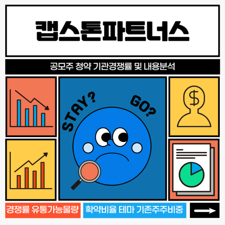 캡스톤파트너스 공모주 청약 기관경쟁률 및 참여여부 결정 후기 네이버 블로그