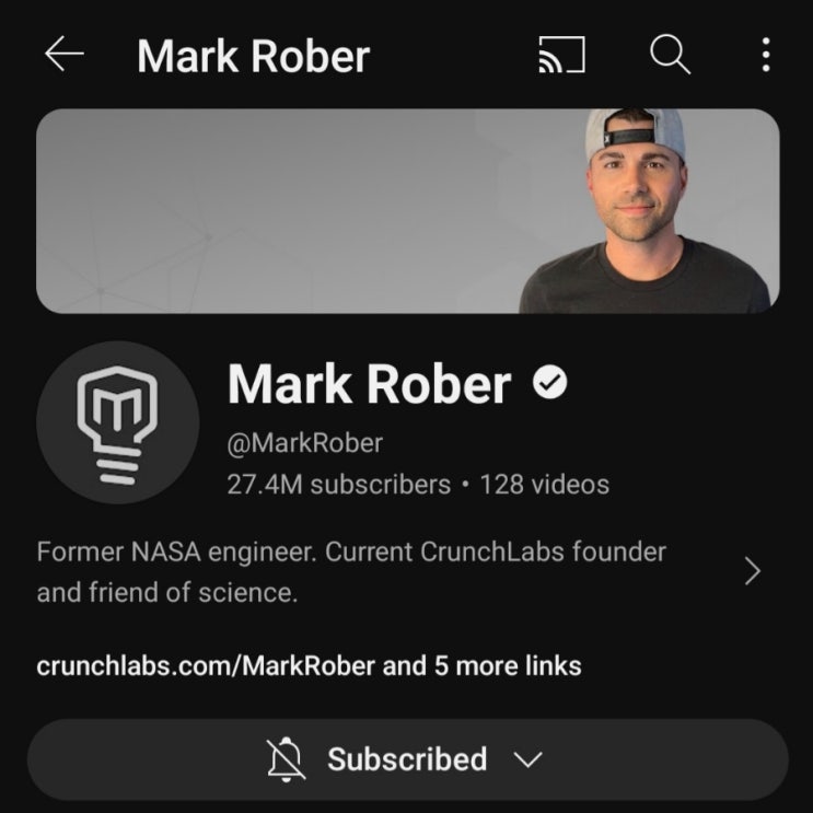 [유튜브추천] 전직 NASA 엔지니어인 마크로버(Mark Rober)의 과학 유튜브 채널 : 네이버 블로그