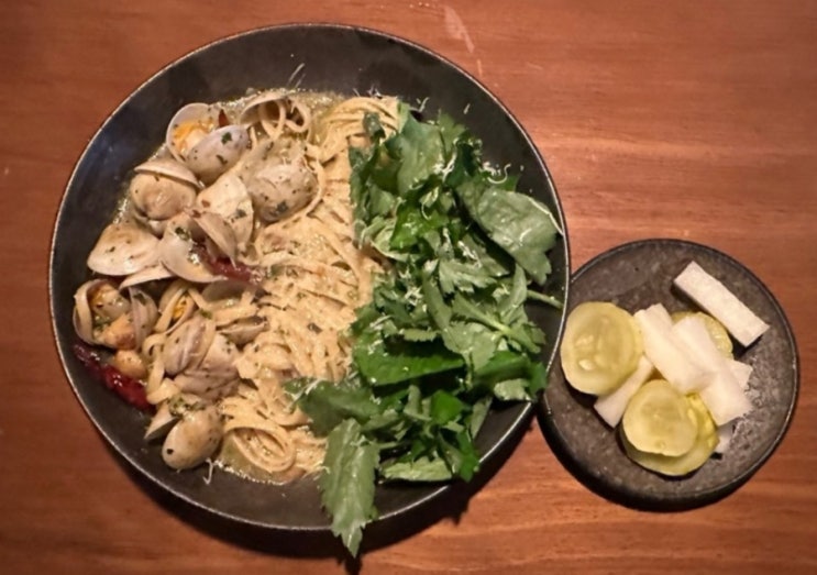 미아사거리역 맛집 분위기 좋은 느자구 참나물 봉골레 파스타 스파게티 등심 립아이 스테이크 하이볼 요리 주점 메뉴 네이버 블로그
