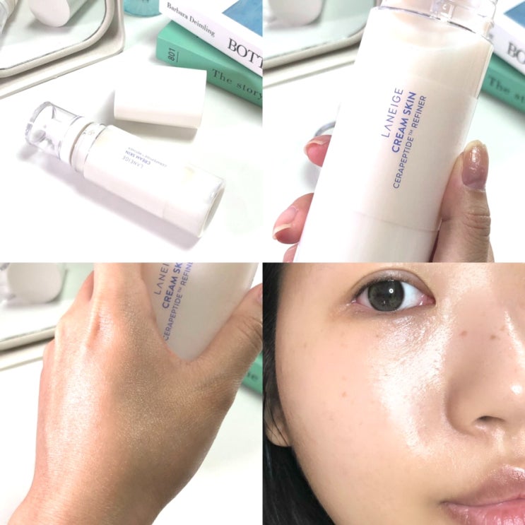 Laneige 라네즈 크림스킨 내돈내산 후기 겨울철 속 건조 잡아주는 보습 스킨 추천 And 미스트 펌프 사용법 네이버 블로그