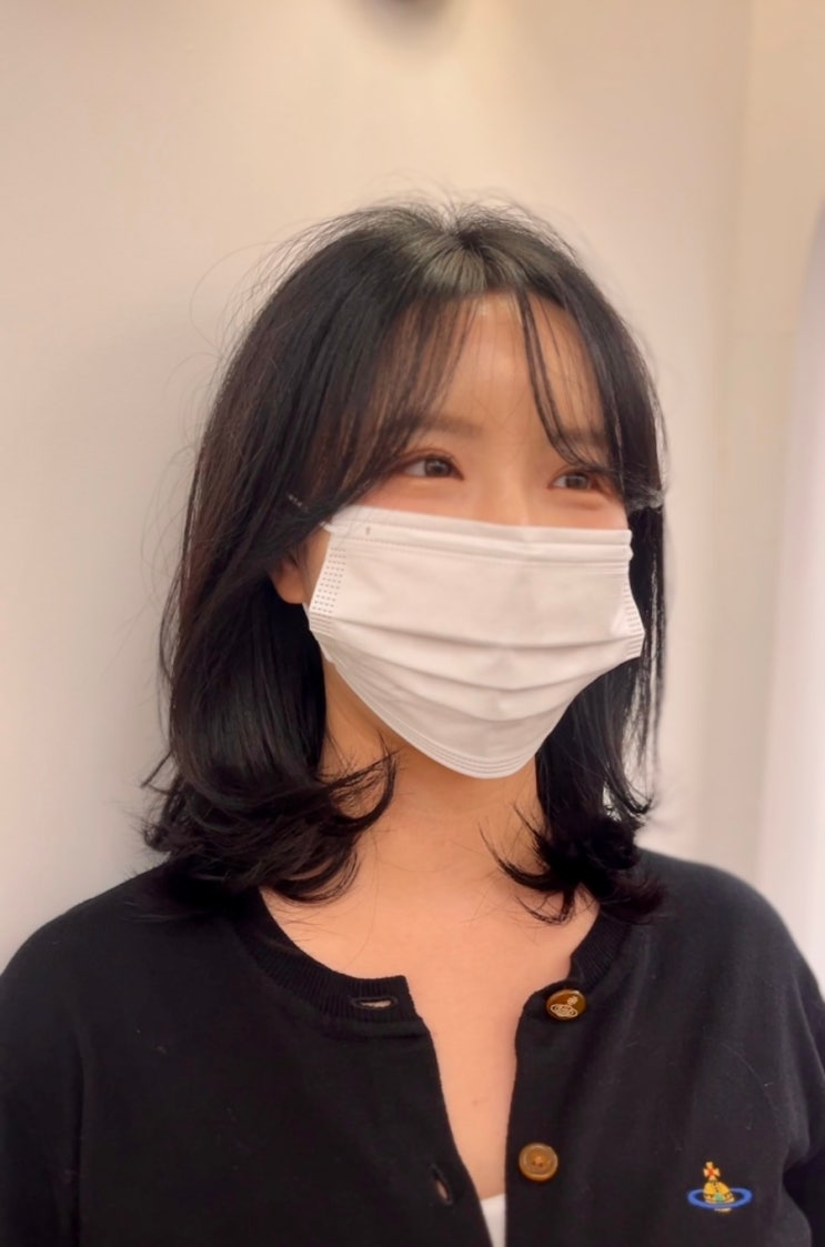 야당 미용실 운정 미용실 숨 헤어 그레이스점 중단발 레이어드 컷 단발 C컬 펌 네이버 블로그