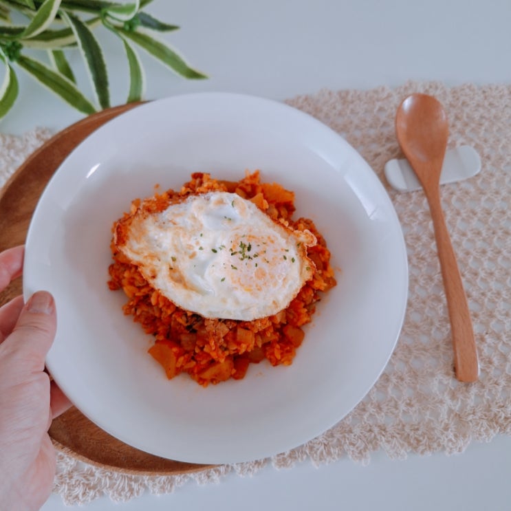 깍두기볶음밥 레시피 백종원 깍두기볶음밥 만드는법 : 네이버 블로그