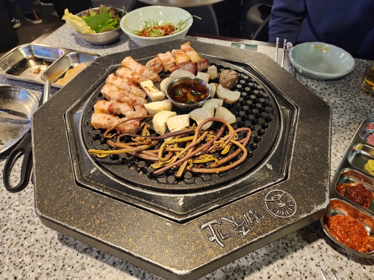 위례 고기집 제줏간 숙성 삼겹살의 진수 웨이팅 주차정보 네이버 블로그