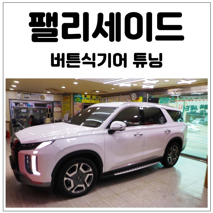 더뉴팰리세이드 블랙유광 상상온 바로고 기어봉 튜닝시공 네이버 블로그