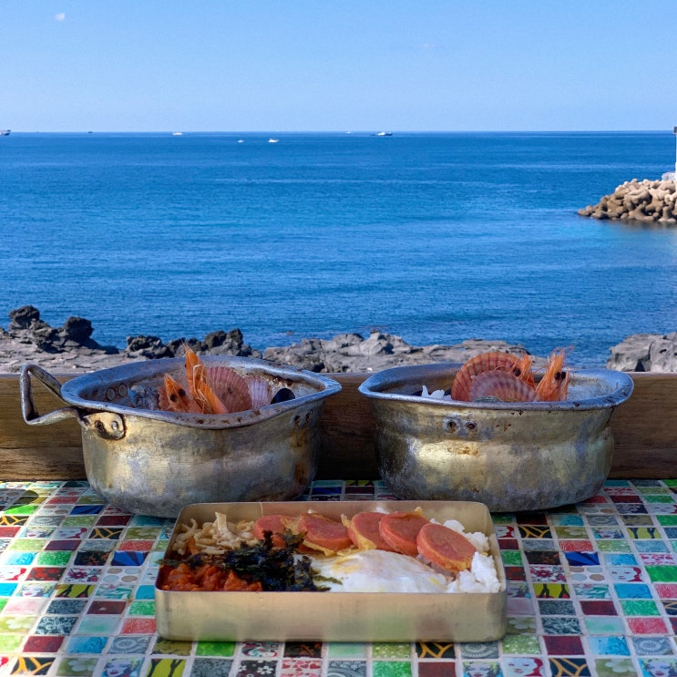 [제주도/맛집] 오션뷰가 예쁜 제주 애월 맛집 @노라바 (noraba) : 네이버 블로그
