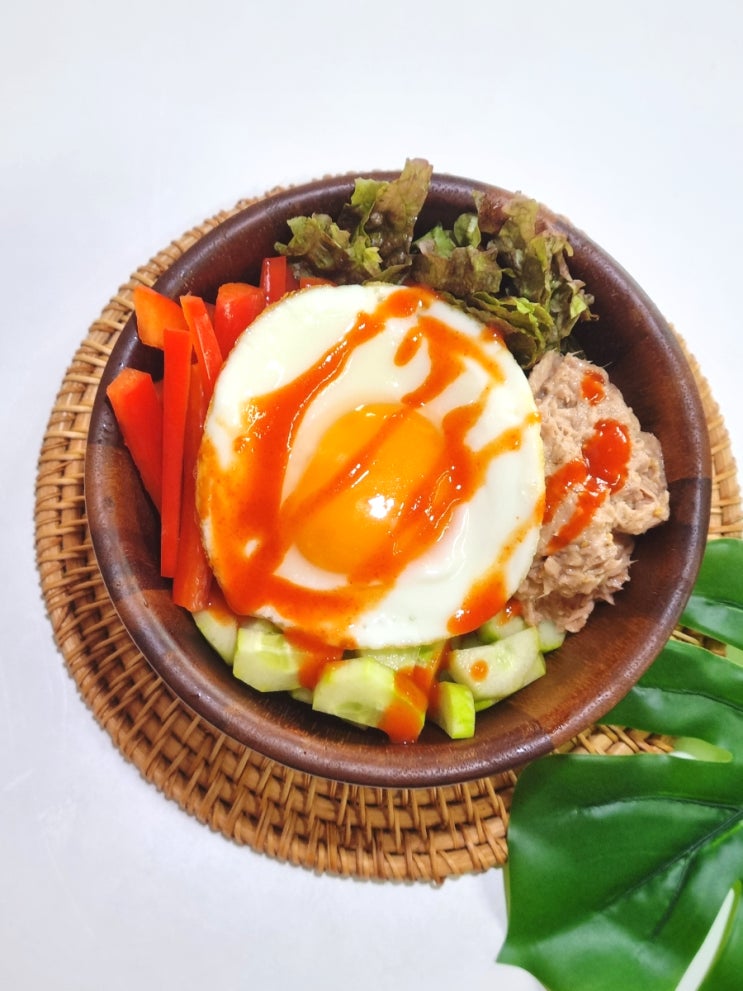 다이어트 소스 추천 스리라차 요리 칼로리 참치 포케 만들기 네이버 블로그