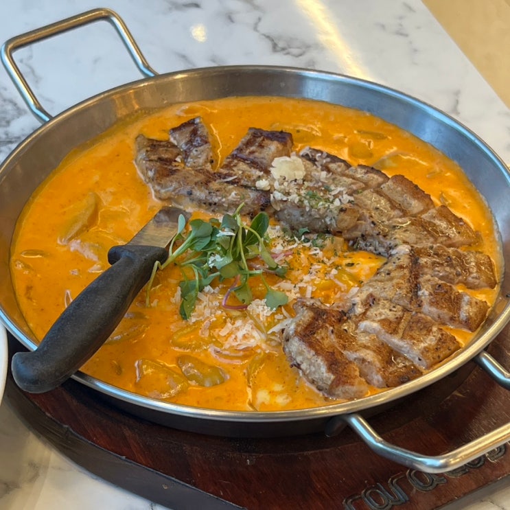 가성비 좋은 파스타 맛집 광명시청 인근 라라코스트 철산점 100프로 당첨 할인쿠폰까지 네이버 블로그