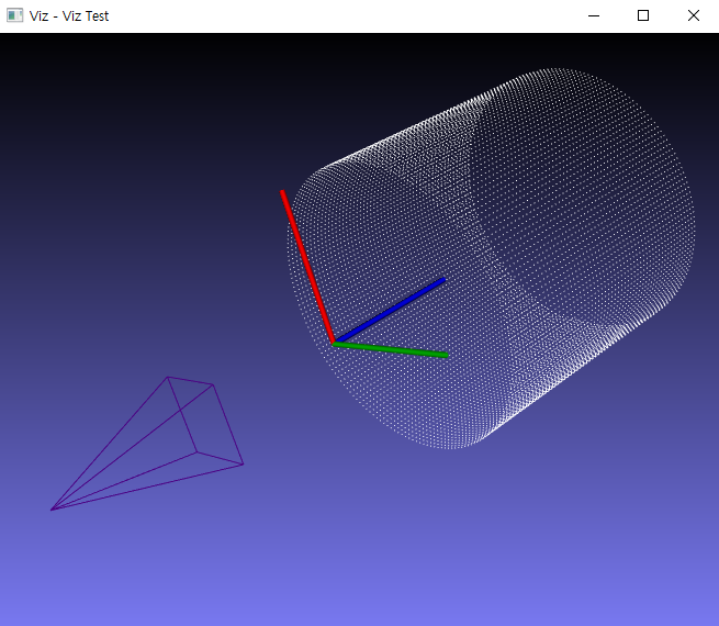 [OpenCV][C++] 3D 점 Display 하기 VTK viz 모듈 3차원 Point Cloud mesh viz3d 설치 cmake 입체 spin visualize ...