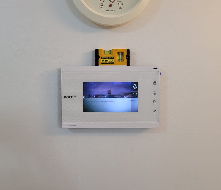 서울비디오폰 노원구 상계동 두산아파트 코콤 KVP-70C 설치 : 네이버 블로그