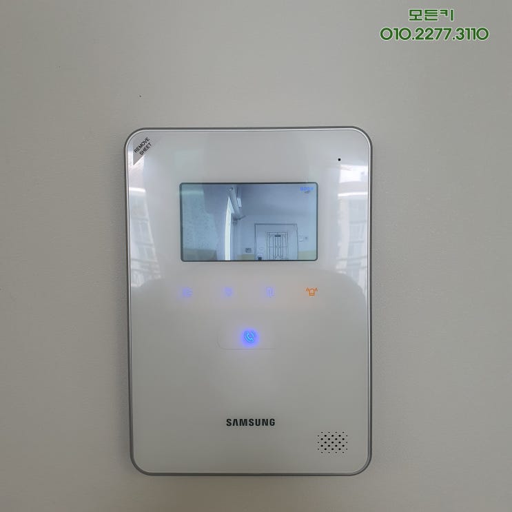 용인 성복역 금호베스트빌5단지 삼성 비디오폰 SHT-3625화이트 인테리어세대 교체 : 네이버 블로그