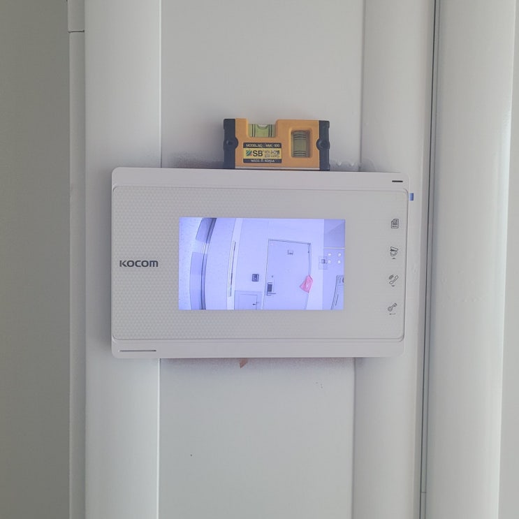 용산구 서빙고동 신동아아파트 코콤 비디오폰 KVP-70C 교체 설치 : 네이버 블로그