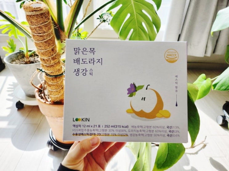 환절기 목에 좋은 배도라지 즙 스틱 신학기 선생님 부모님 선물 추천 네이버 블로그