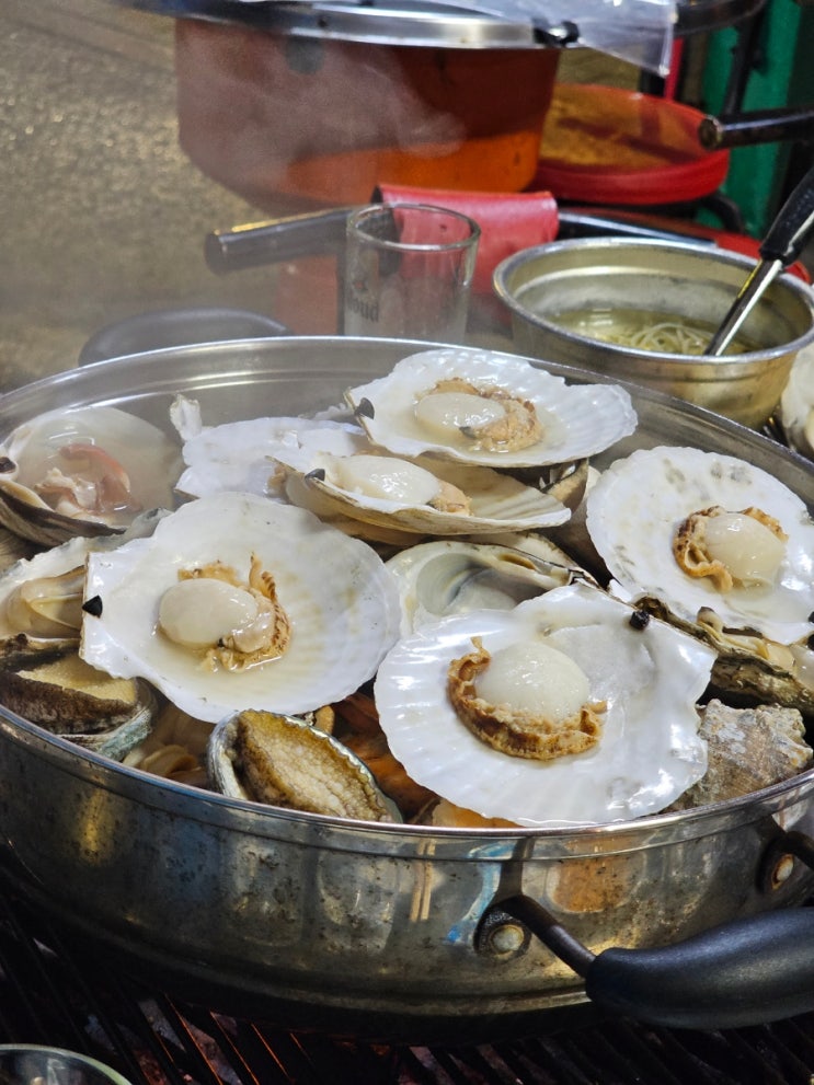 신림 술집 노포감성 야외포장마차 맛집 불타는조개구이 네이버 블로그