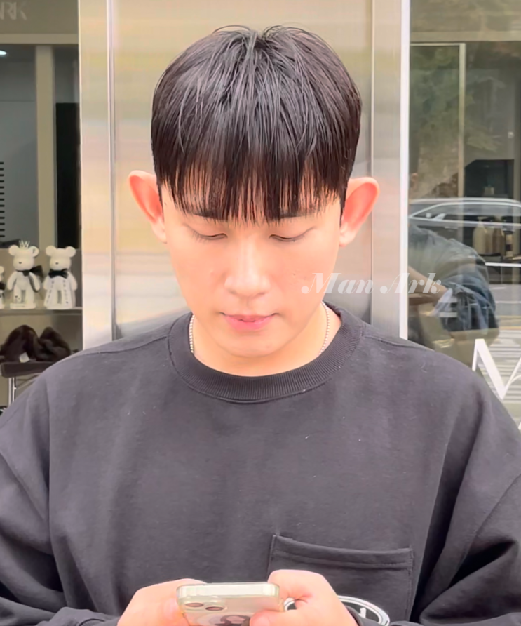 광주남자머리는 남성전용미용실 [맨아크 ManArk] - "요즘 훈남의 정석은 슬릭댄디컷" - [케이 점장] : 네이버 블로그
