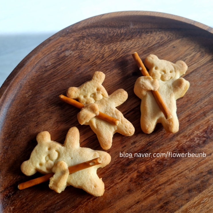 카페노리 빼품곰 빼빼로 만들기 세트 노오븐 빼빼로 : 네이버 블로그