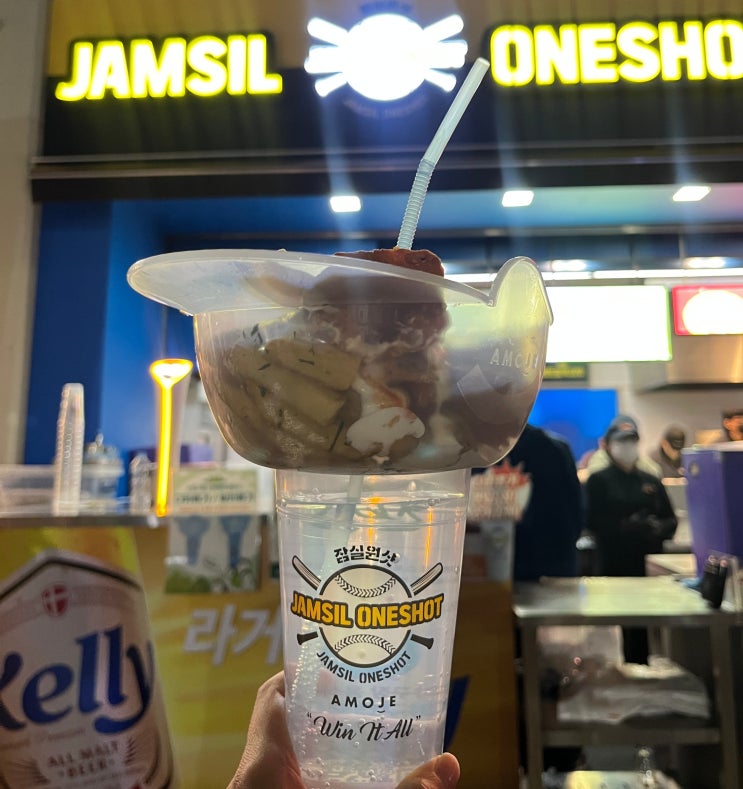 잠실야구장 맛집 원샷 치킨 그린업 친환경 다회용기 분리수거 네이버 블로그