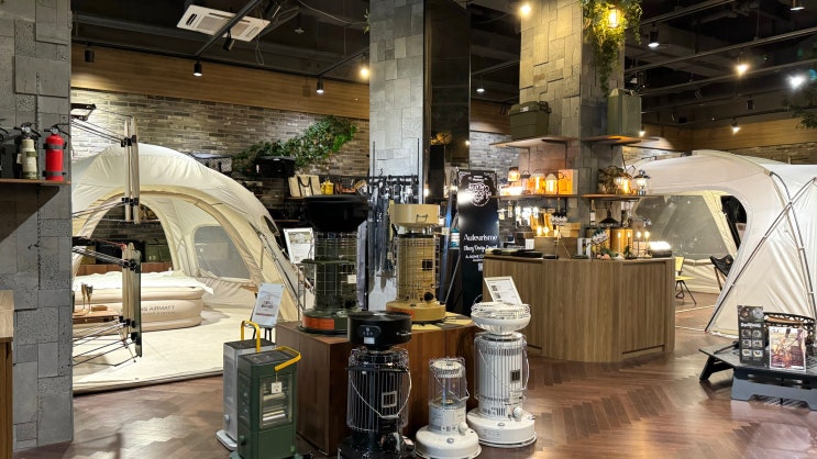 캠핑 초보들에게 추천하는 캠핑용품점, 벨누이뜨 광교 : 네이버 블로그