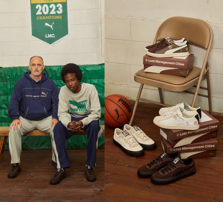 푸마(PUMA) X LMC 콜라보레이션 푸마 운동화 / 클라이드 / 카프리 로얄 / 트랙탑 / 스웻셔츠 / 후디 / 티셔츠 ...