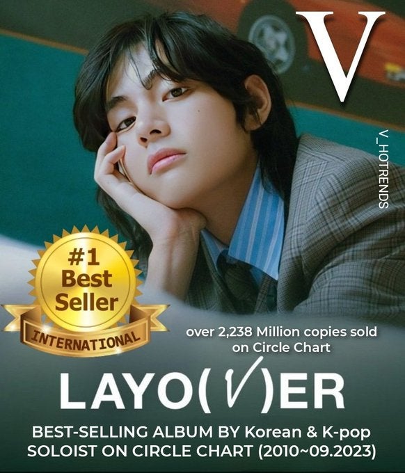 방탄소년단 뷔, Layover's certified by KOMCA Album Certifications on Circle ...