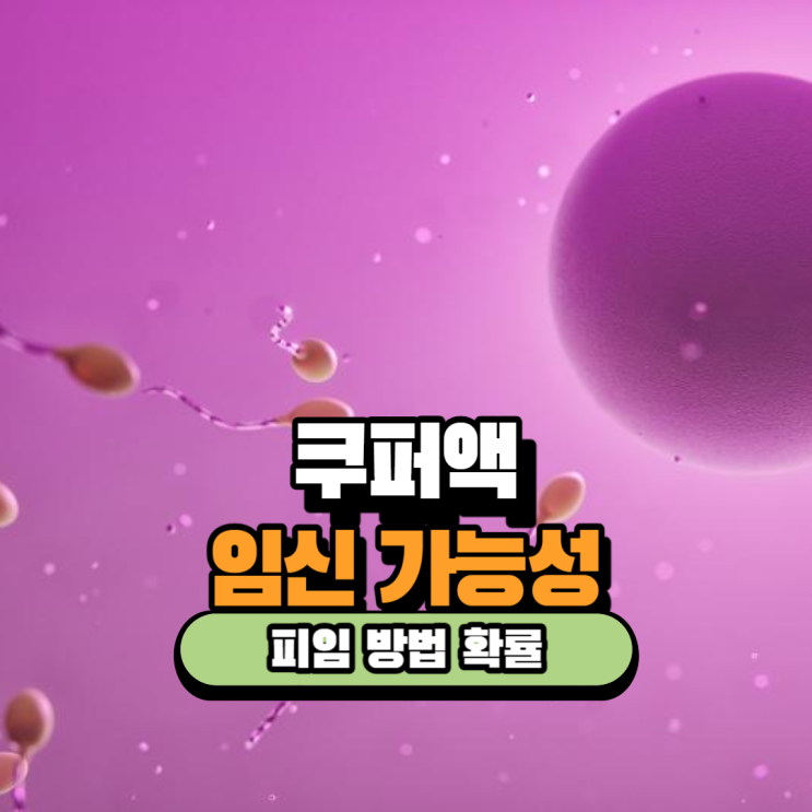 쿠퍼액 임신 가능성 쿠퍼액 기능 질외사정 피임방법별 피임 확률 네이버 블로그