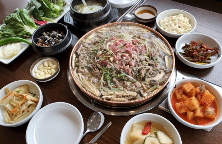 양주 한식 맛집 가족나들이중 발견한 강경불고기 네이버 블로그