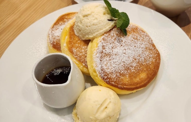 일본만 열 번신사이바시 맛집 해피 팬케이크오사카 도톤보리 수플레 팬케이크 맛집 추천 네이버 블로그