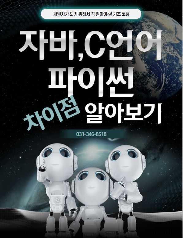 개발자가 되려면 꼭 알아야 할 기초 코딩 자바 파이썬 C언어 차이 알아보기 금정역프로그래밍학원 네이버 블로그