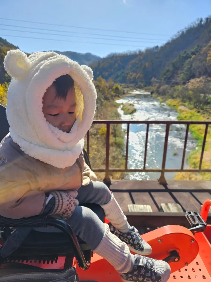 2박3일 춘천여행 4살 7살 아이랑 11월 춘천여행 3일차김유정 레일바이크 코스길이 소요시간 요금 예약 주차
