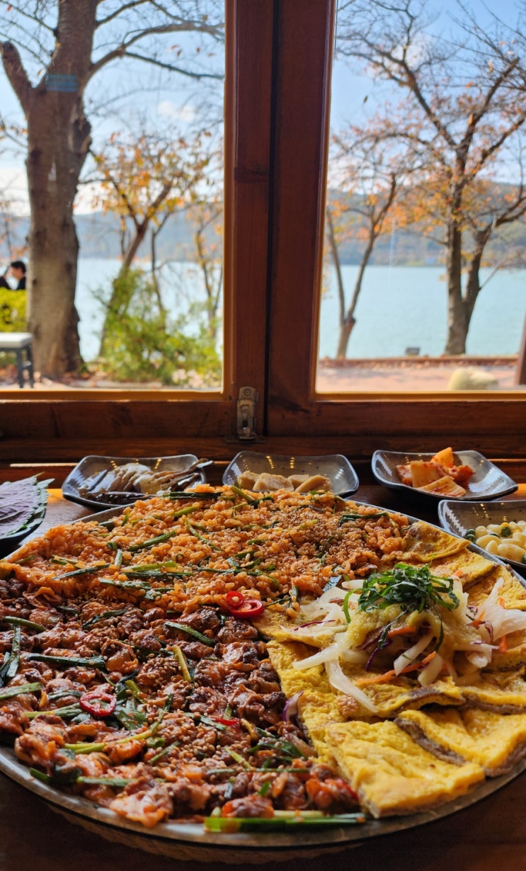 경주 보분단지 신평동맛집 올바릇식당 꼬막육전대판 인스타감성은 덤 뷰맛집 네이버 블로그
