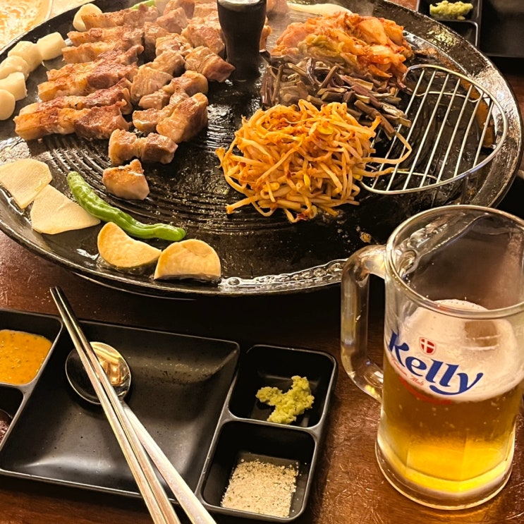 대구 들안길 고기맛집 만재네 육즙미침 네이버 블로그