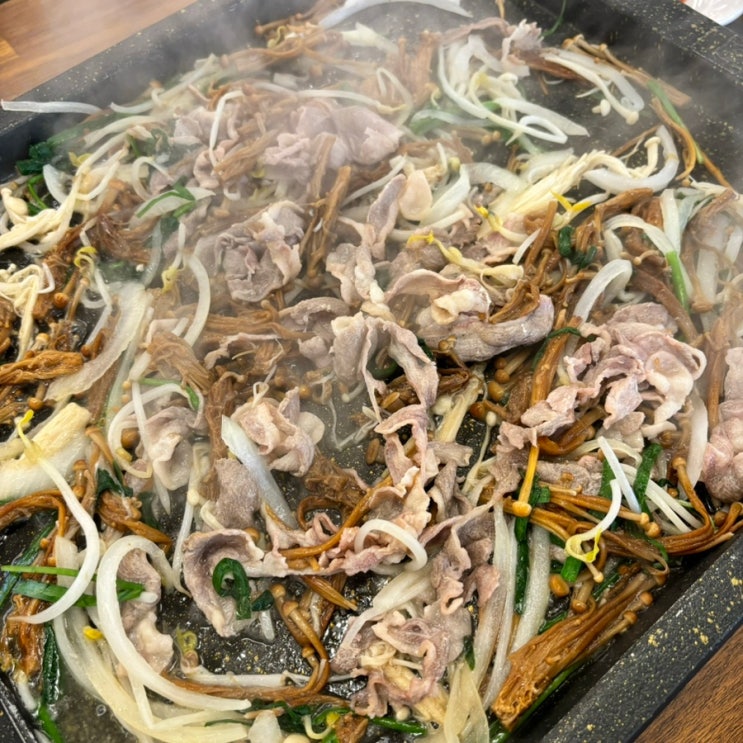 청주 율량동 맛집 야채꽃다모아 산더미처럼 올려주는 율량동 오리고기 맛집 네이버 블로그