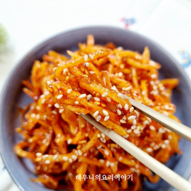 백종원 진미채 무침 볶음 만들기 부드러운 오징어 진미채 마요네즈 고추장 볶음 마른반찬 종류 네이버 블로그