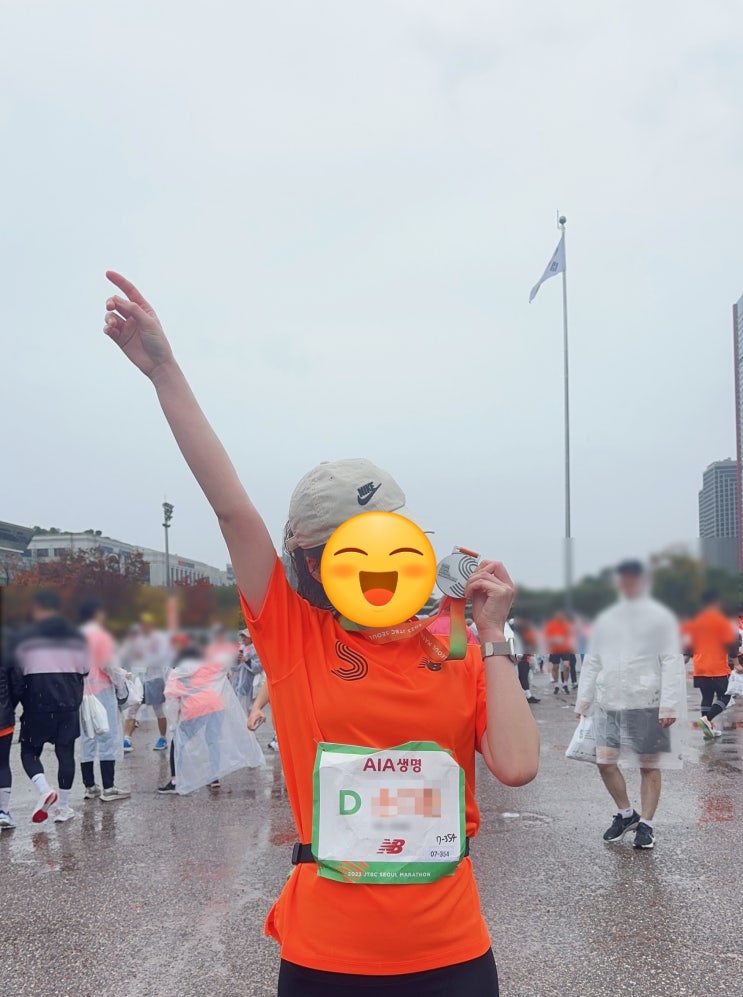 2023 JTBC 서울 마라톤 10K 초보 도전 및 완주 후기 : 네이버 블로그
