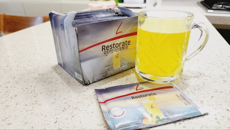 내돈내산 인증 ㅎㅎ- 독일 PM 쥬스 피트라인 리스토레이트 Restorate : 네이버 블로그