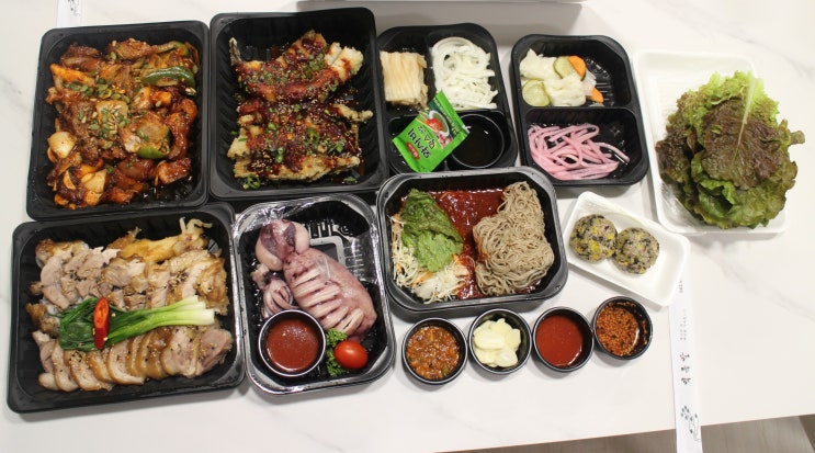 첨단맛집 광주족발보쌈맛집 한상 가득 백족발 첨단직영점 네이버 블로그