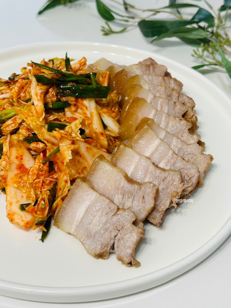 돼지고기수육 맛있게 삶는법 맥주수육 통삼겹 삼겹살수육 삶는시간 집에서술안주 네이버 블로그