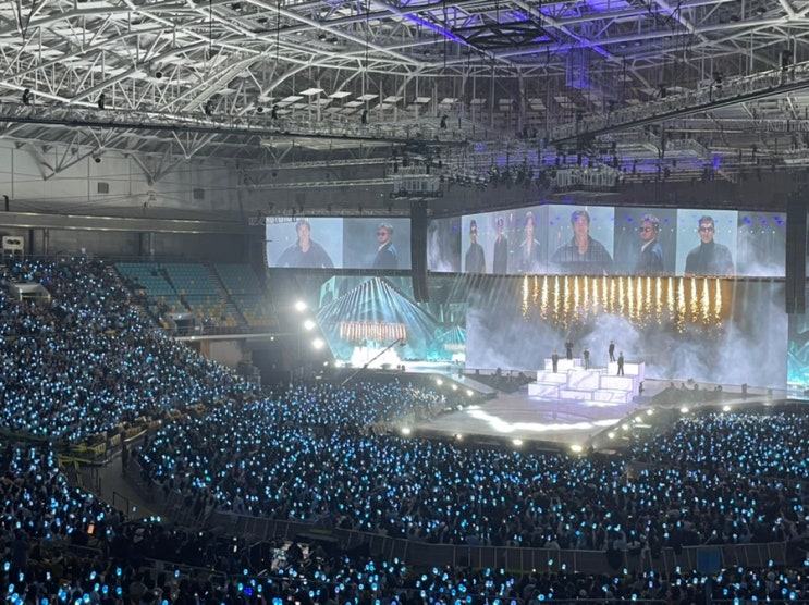 잠실 올림픽체조경기장(KSPO 돔) 2층 32구역 좌석 시야 : 2023 지오디 콘서트 마스터피스 후기 : 네이버 블로그