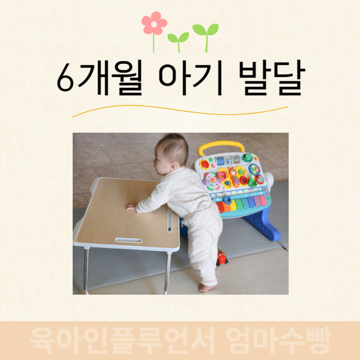 생후 6개월 아기 발달 분유량 이유식양 까꿍놀이 놀아주기 잡고 서는 시기 네이버 블로그
