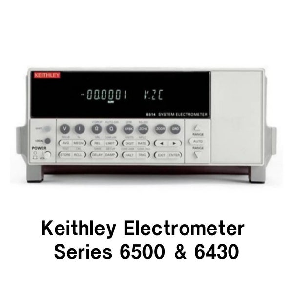 Keithley Electrometer Series 6500 & 6430 : 네이버 블로그